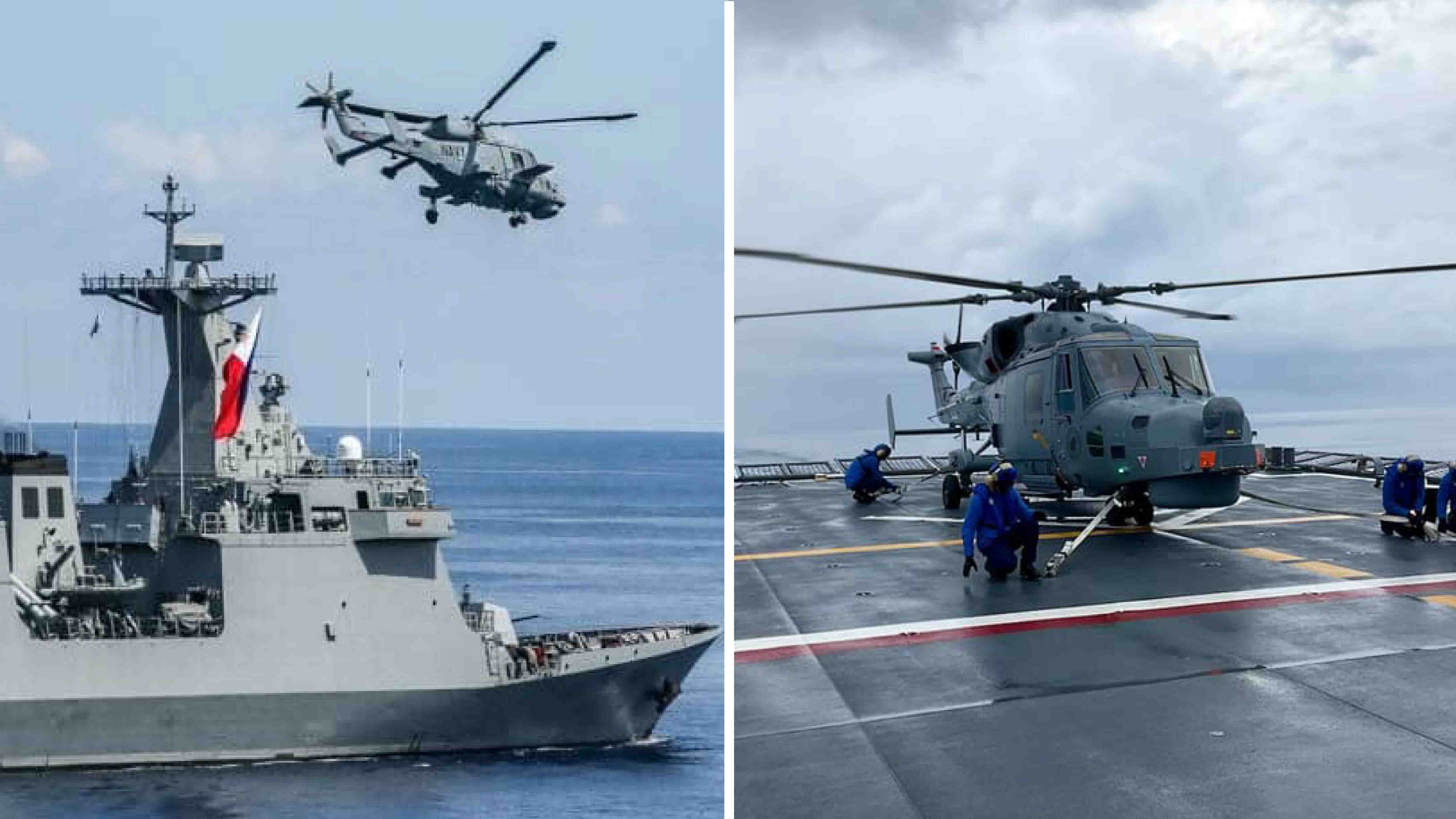 AFP Western Command deploy a Frigate and Helicopter in the West ...